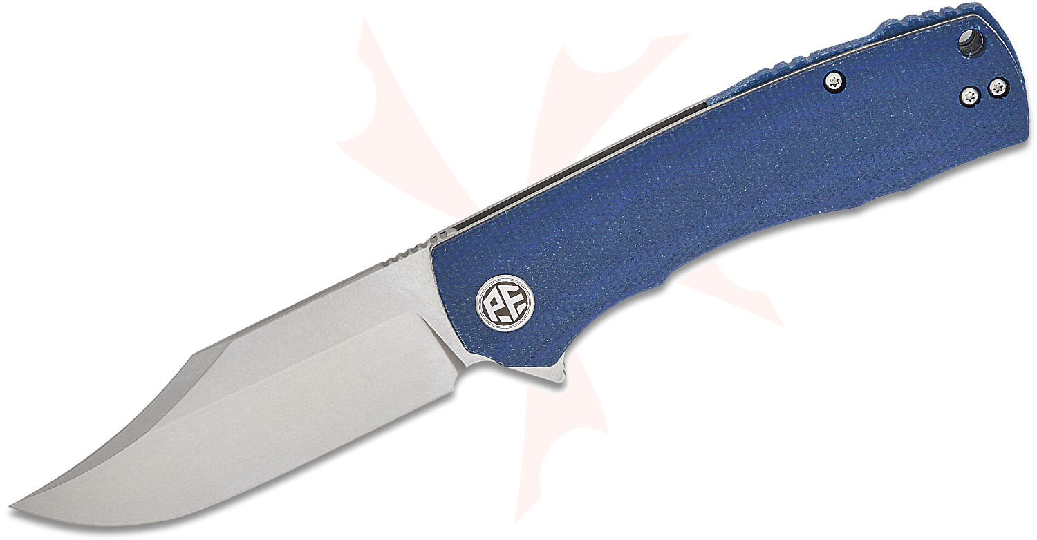 Petrified Fish PFP03 Victor Flipper Knife 3.58" K110 (D2) Stonewashed ...