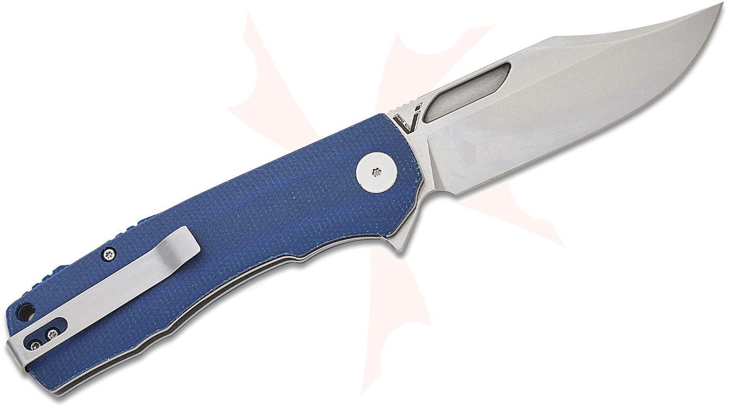 Petrified Fish PFP03 Victor Flipper Knife 3.58" K110 (D2) Stonewashed ...