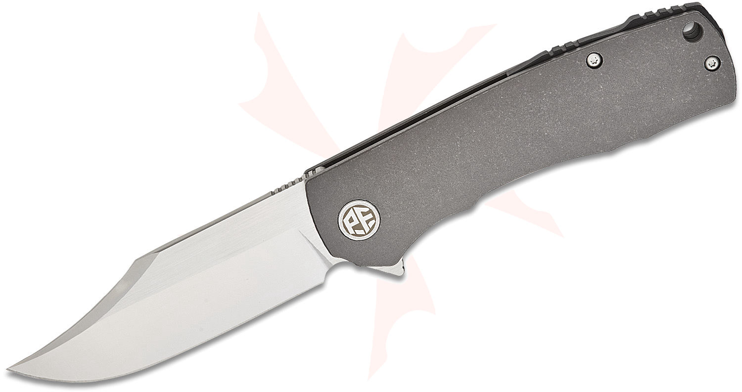 Petrified Fish PFP03 Victor Flipper Knife 3.58" 154CM Satin Clip Point ...