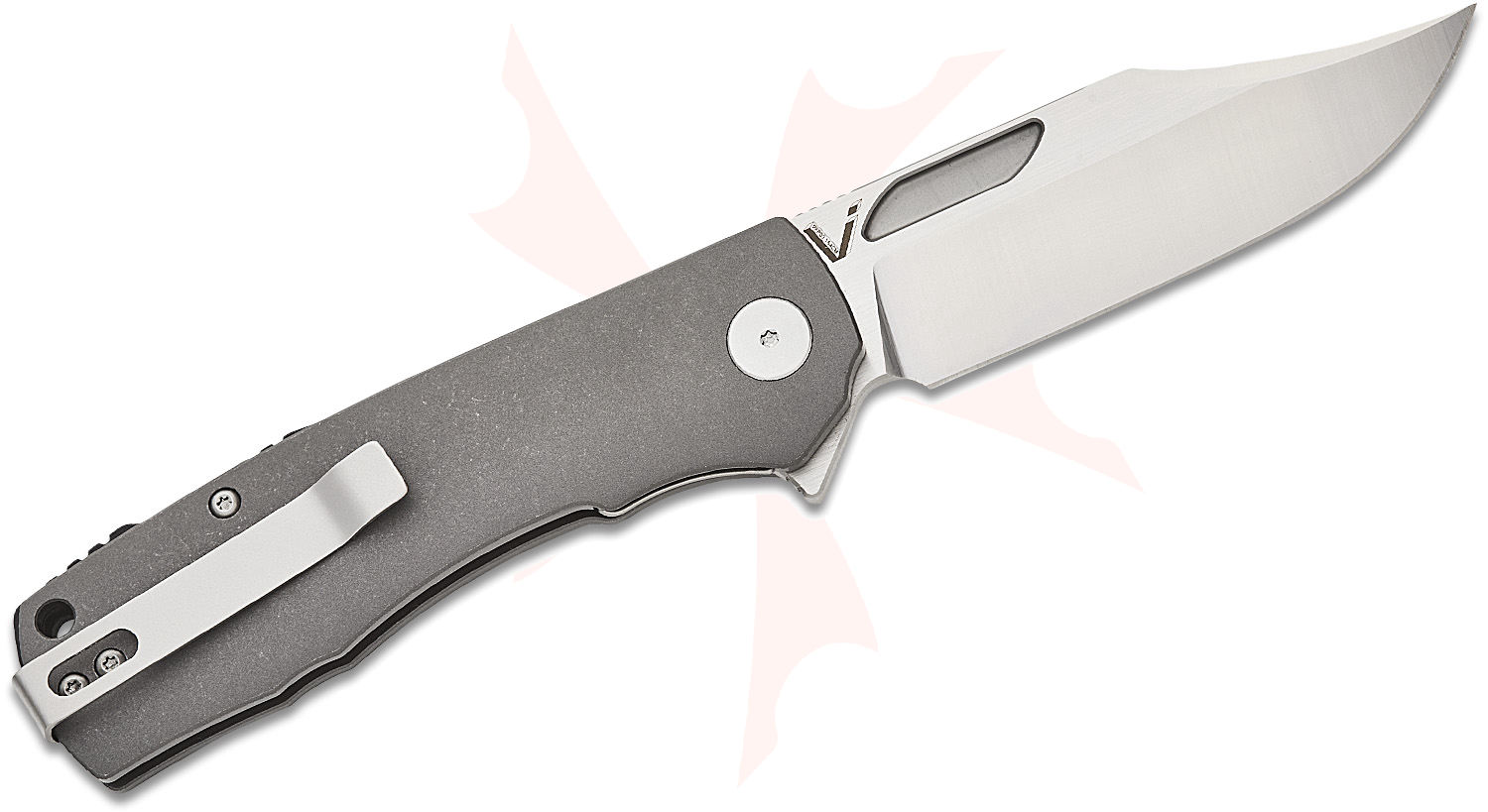 Petrified Fish PFP03 Victor Flipper Knife 3.58" 154CM Satin Clip Point ...