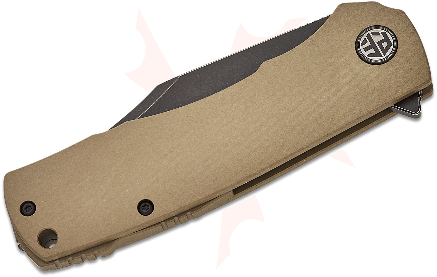 Petrified Fish PFP03 Victor Flipper Knife 3.58" 154CM Black Stonewashed ...