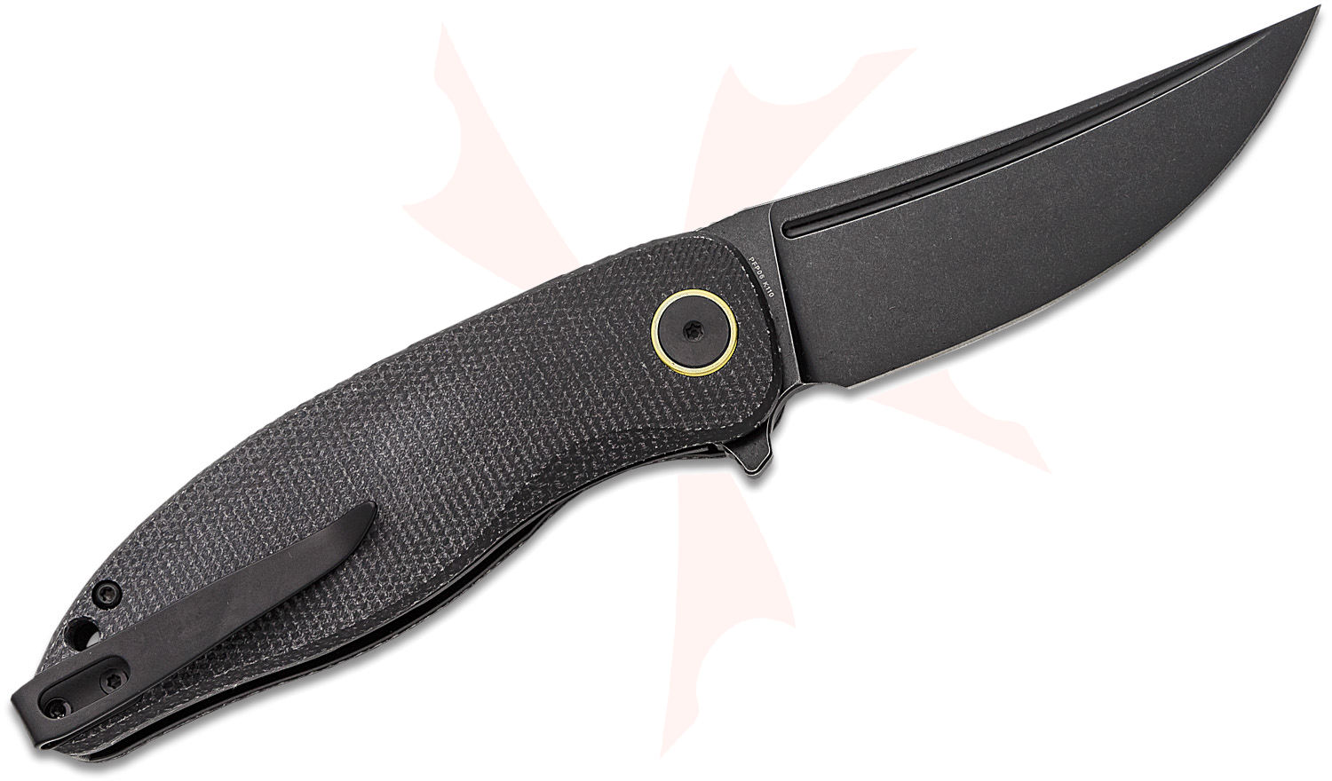 Petrified Fish PFP06 Simum Flipper Knife 3.5" K110 (D2) Black ...
