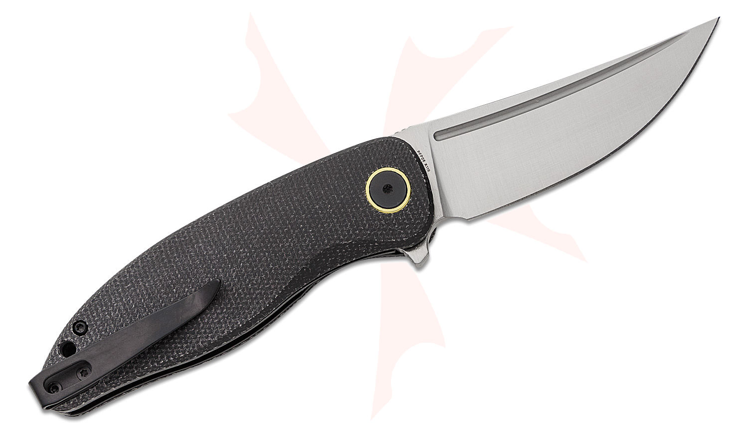 Petrified Fish PFP06 Simum Flipper Knife 3.5" K110 (D2) Satin Trailing ...