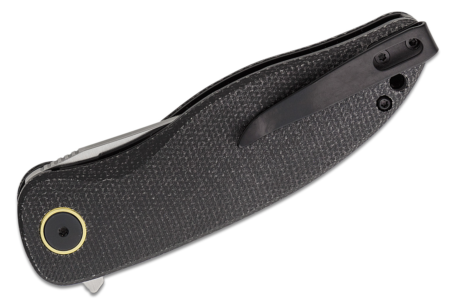 Petrified Fish PFP06 Simum Flipper Knife 3.5" K110 (D2) Satin Trailing ...