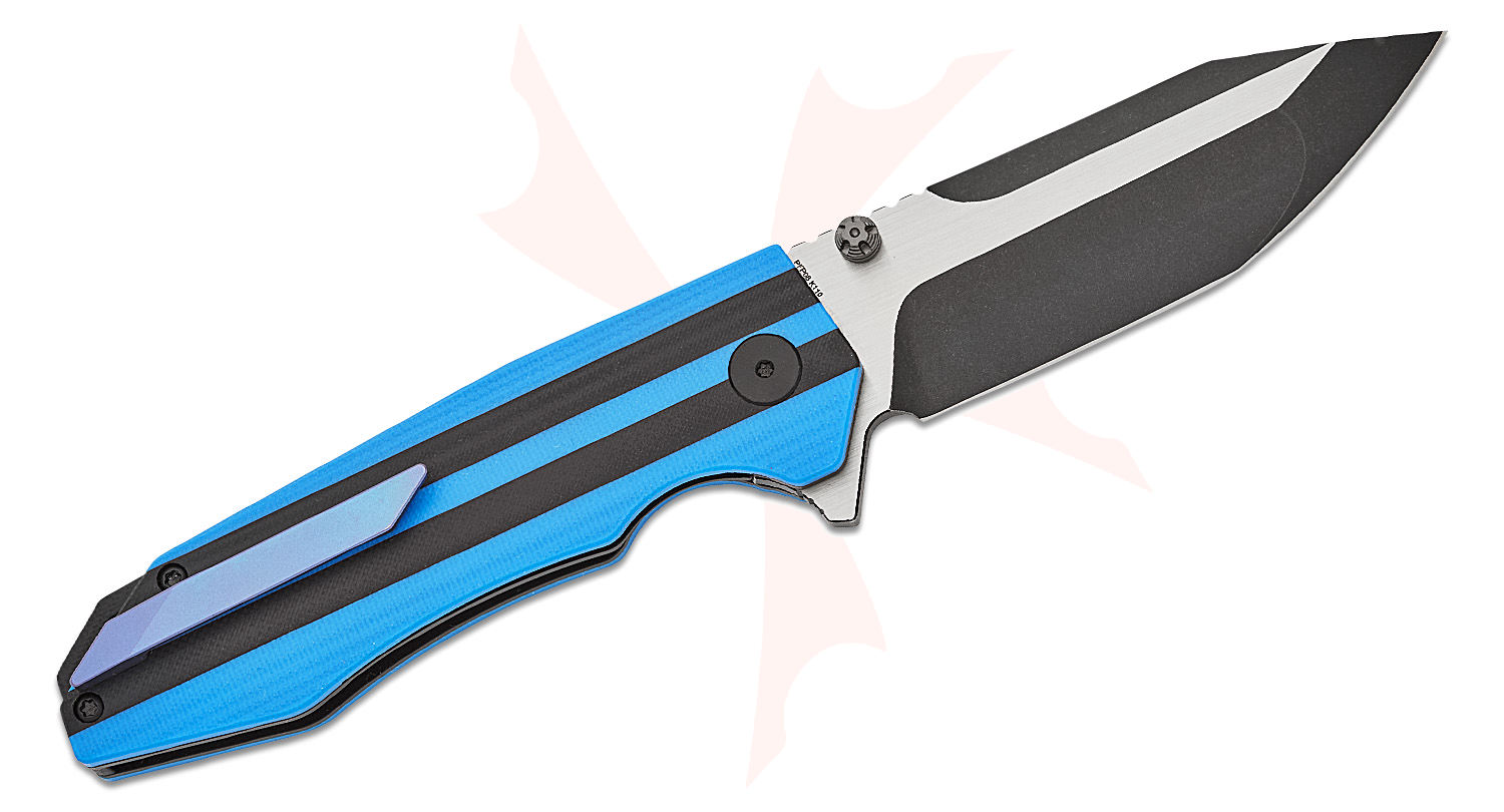 Petrified Fish PFP08 Mocado Liner Lock Flipper Knife 3.58" K110 Black ...