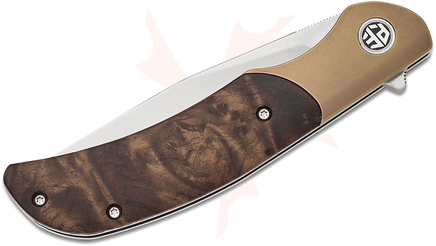 Petrified Fish PFP09 Hourglass Liner Lock Flipper Knife 3.54" K110 ...