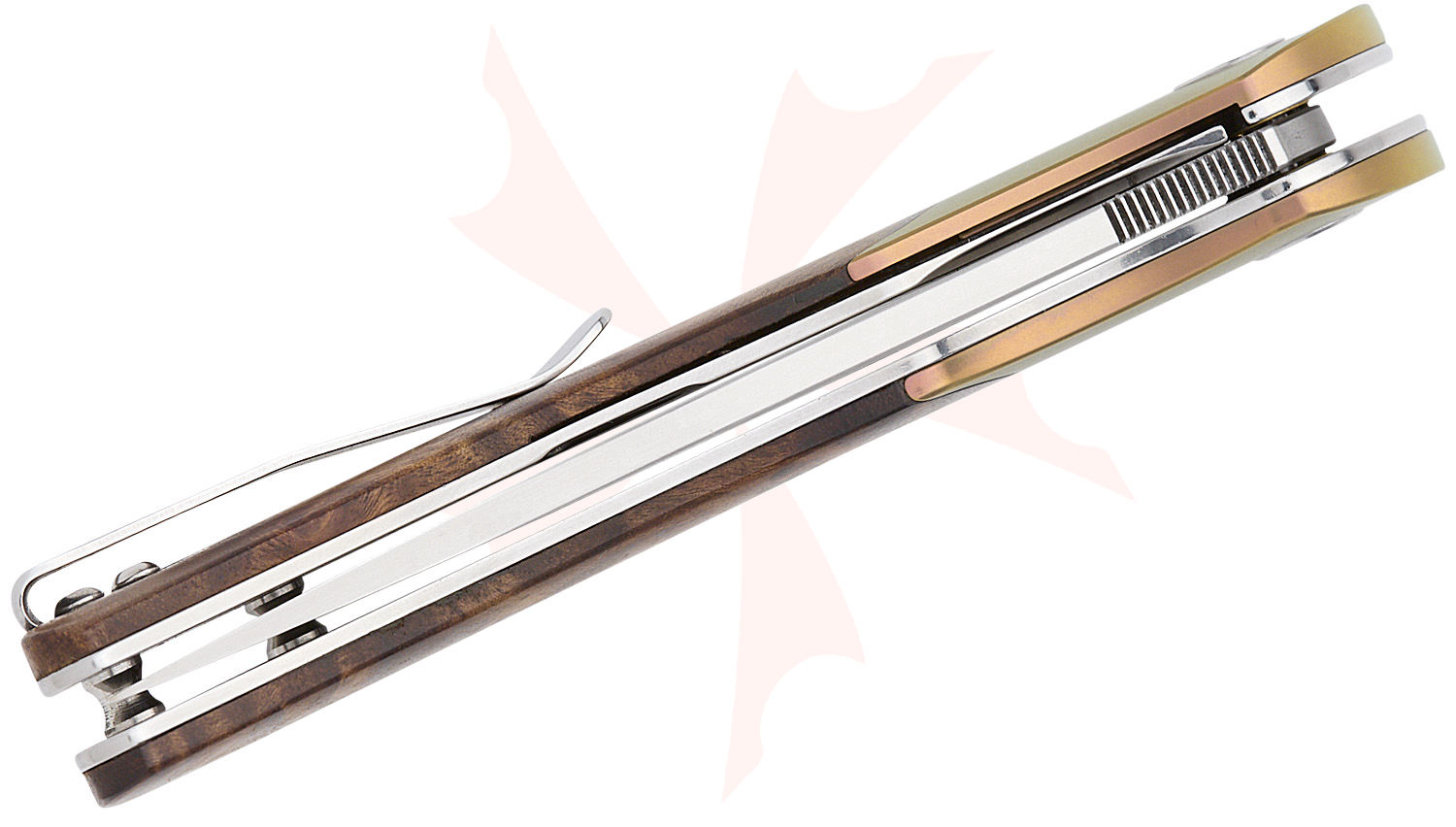 Petrified Fish PFP09 Hourglass Liner Lock Flipper Knife 3.54" K110 ...