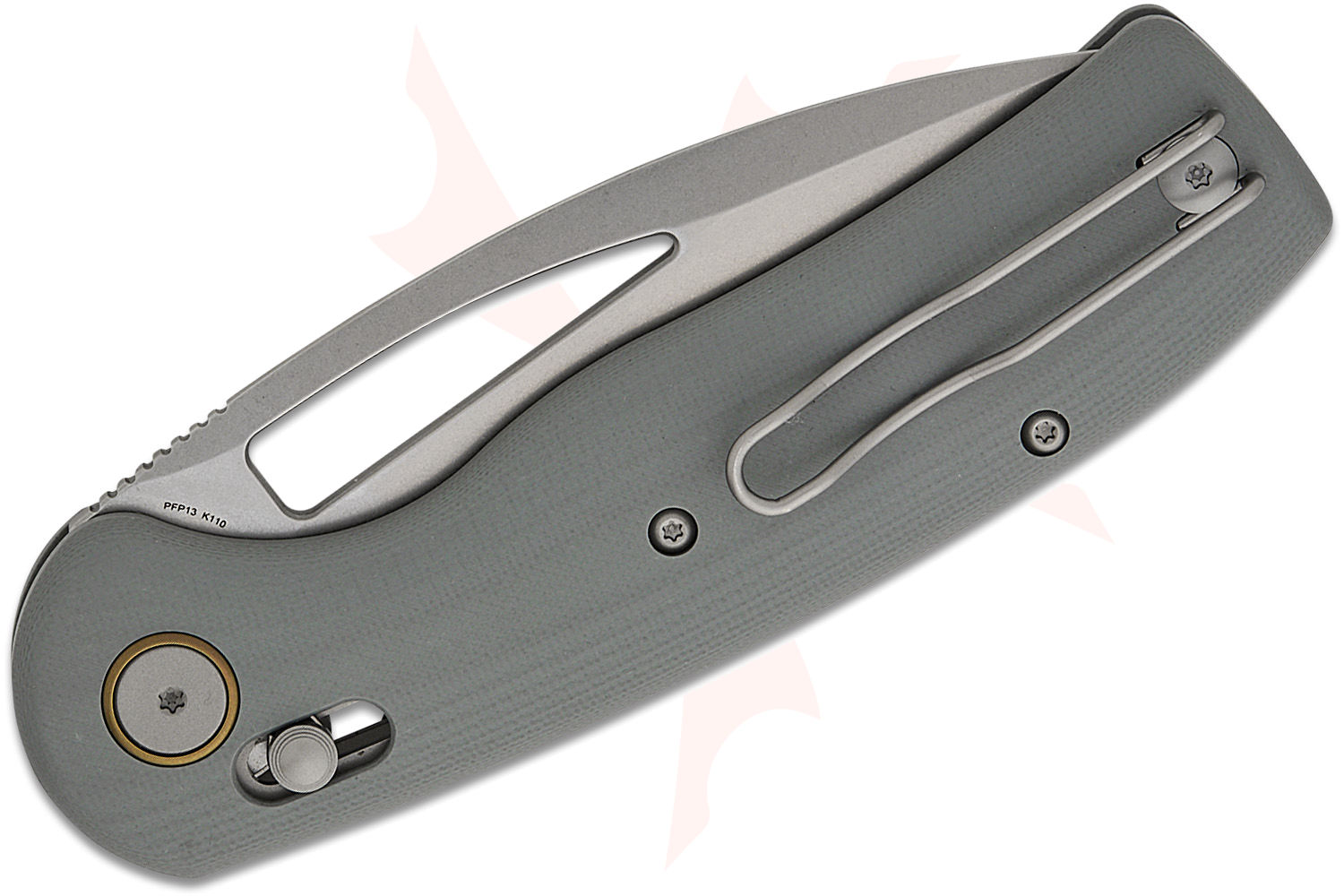 Petrified Fish PFP13GAW-K110 Viper Crossbar Lock Folding Knife 3.5 ...