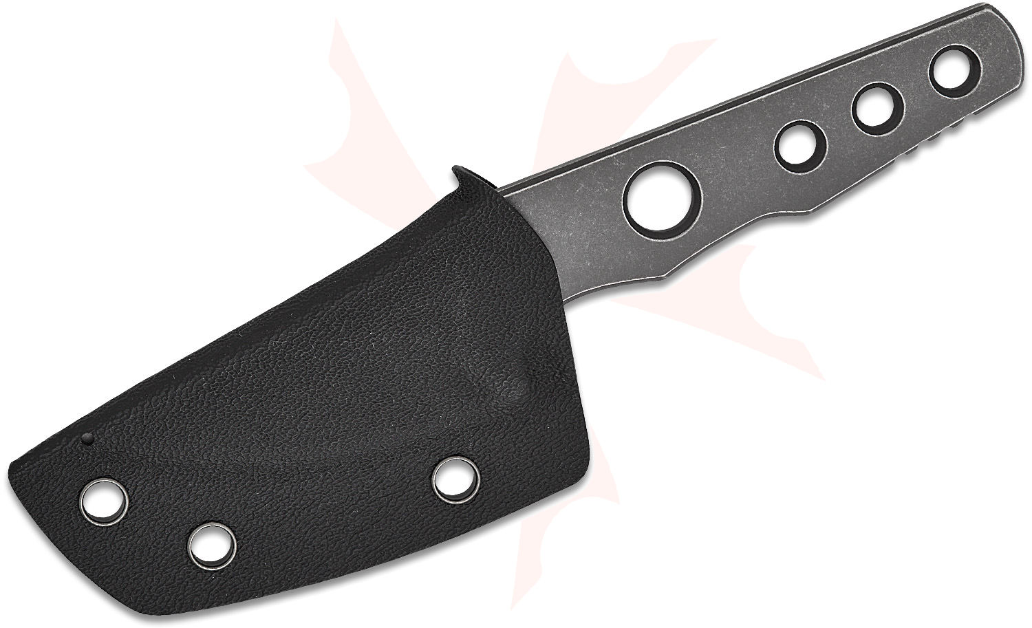 Petrified Fish PFE13 Bison Fixed Blade Neck Knife 2.4" 14C28N Gray ...