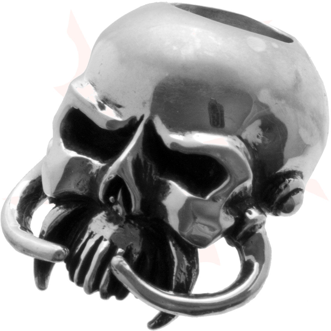 Phantom Steelworks .925 Sterling Silver Seeker Skull - KnifeCenter ...