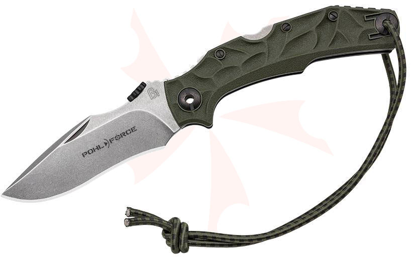 Pohl Force Bravo One Tactical Limited Edition Folder 3.26" Stonewashed ...