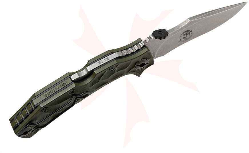 Pohl Force Bravo One Tactical Limited Edition Folder 3.26" Stonewashed ...