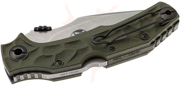 Pohl Force Bravo One Tactical Limited Edition Folder 3.26" Stonewashed ...