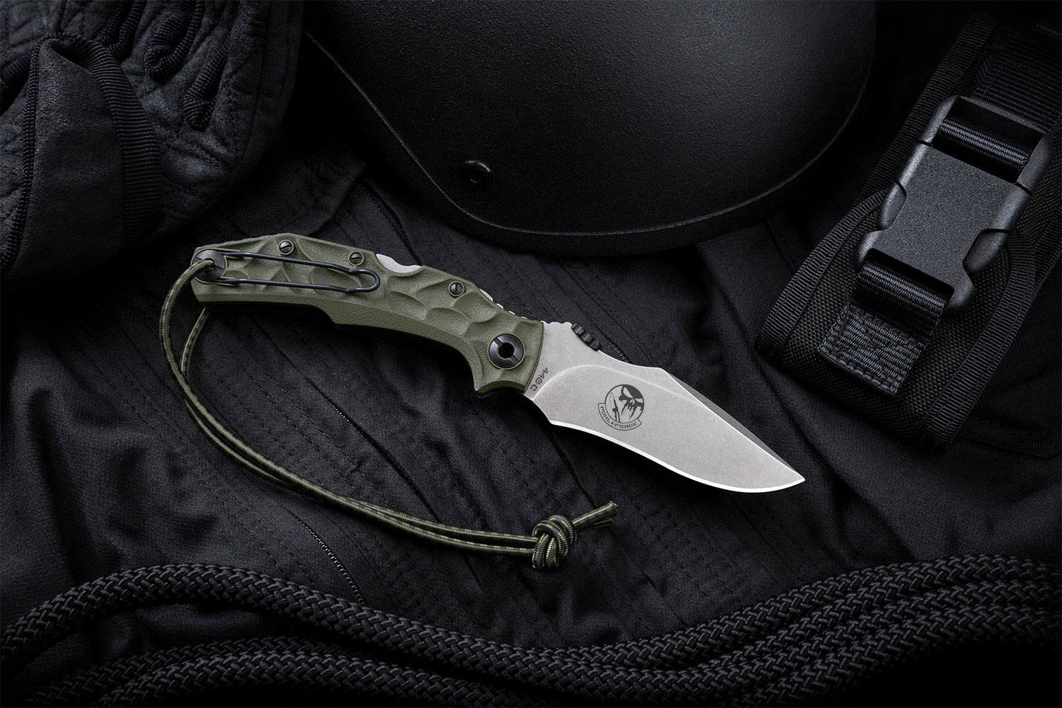 Pohl Force Bravo One Tactical Limited Edition Folder 3.26" Stonewashed ...