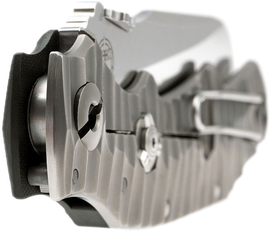 Pohl Force Foxtrot One Outdoor Folder 4.44" Stonewashed D2 Plain Blade ...