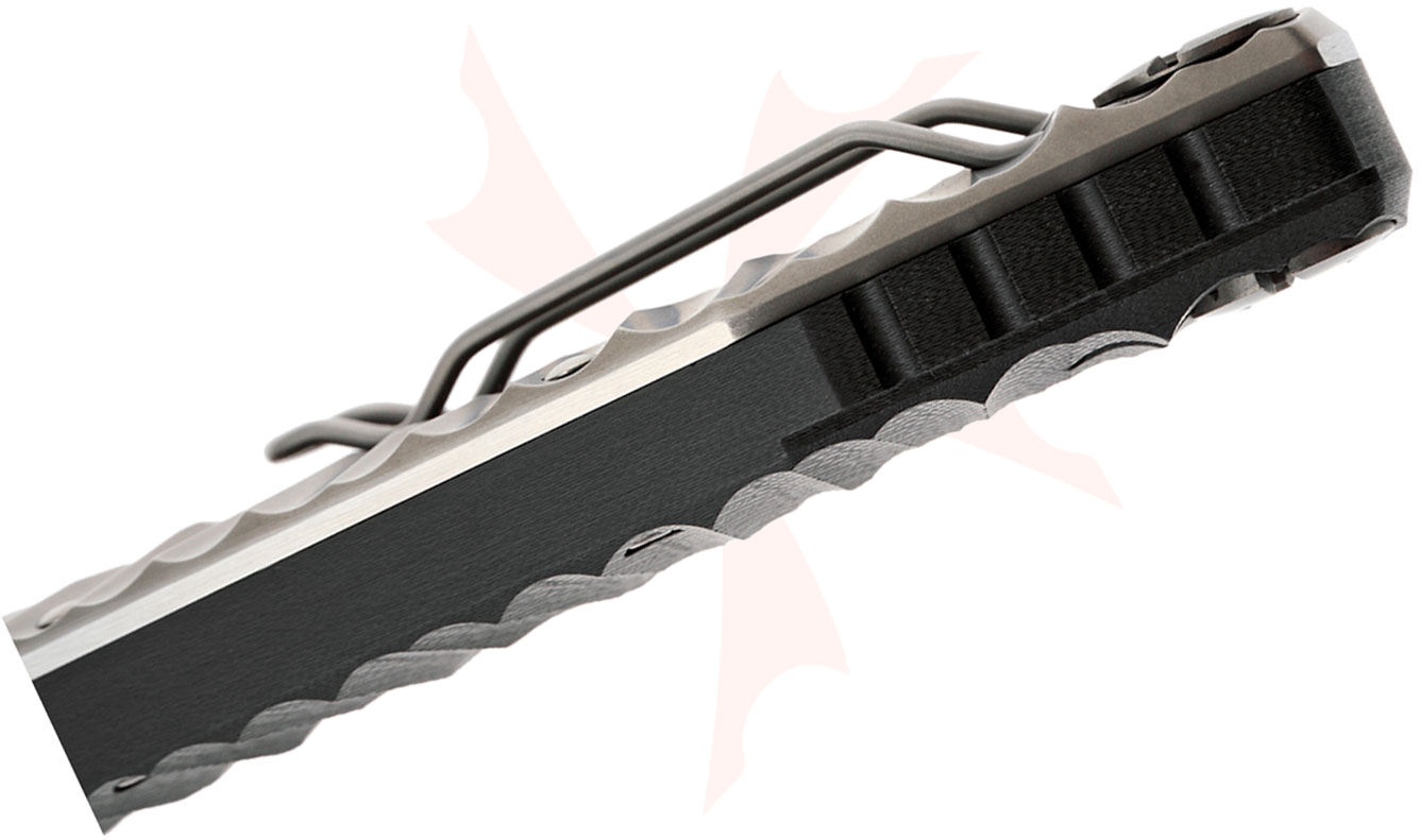 Pohl Force Foxtrot One Outdoor Folder 4.44" Stonewashed D2 Plain Blade ...