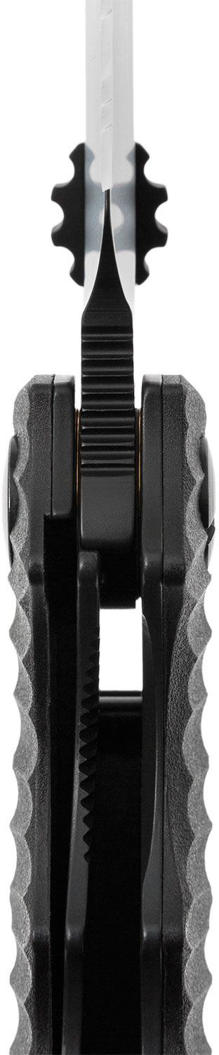 Pohl Force Alpha Four Survival Folder 4.44" Black CTS-BD1 Combo Blade ...