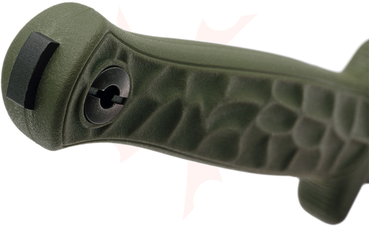 Pohl Force Romeo One Military Fixed 6.06" Black D2 Double Edge Blade ...