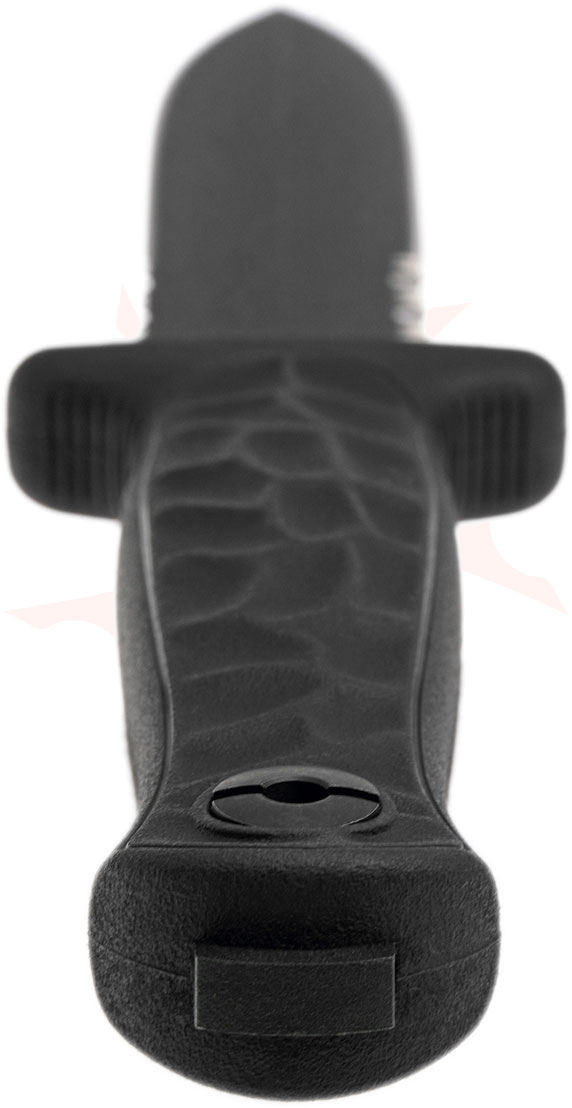 Pohl Force Romeo One Survival Fixed 6.06" Black D2 Double Edge Blade ...