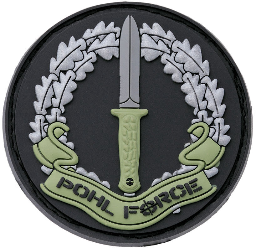 Pohl Force Romeo One Survival Fixed 6.06" Black D2 Double Edge Blade ...