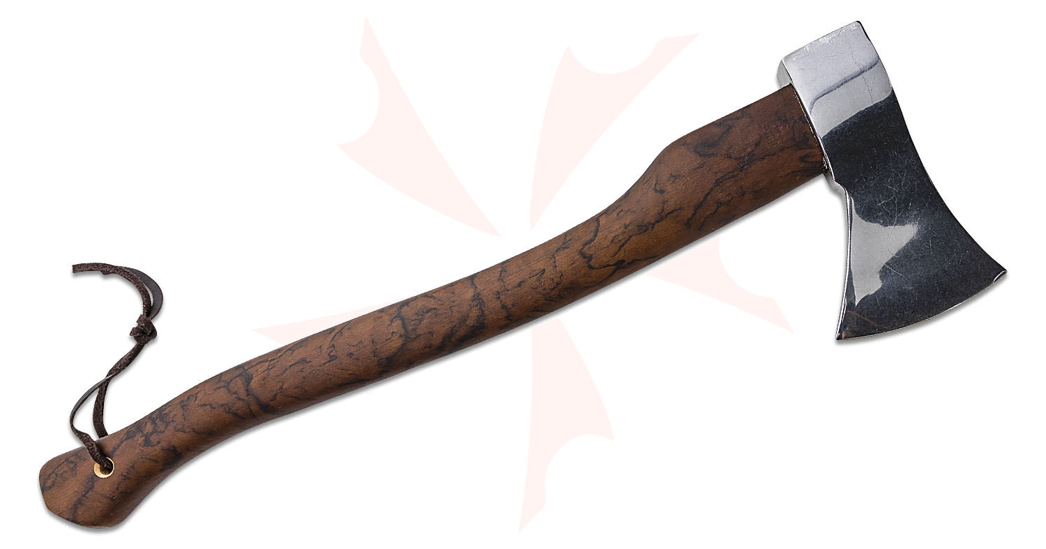 Prandi 23.75" German Style Briar Axe, Carbon Steel Head, Hickory Handle ...