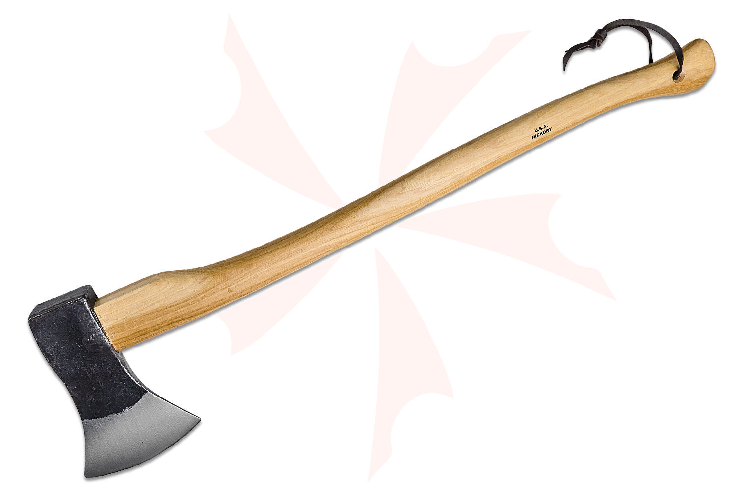 Prandi 31.5" Professional Axe, Carbon Steel Head, American Hickory ...