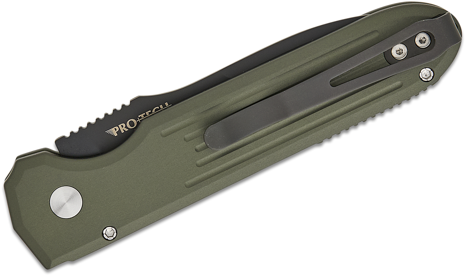 Pro-Tech PDW 1805 Invictus AUTO Folding Knife 3.5" CPM-MagnaCut Black ...