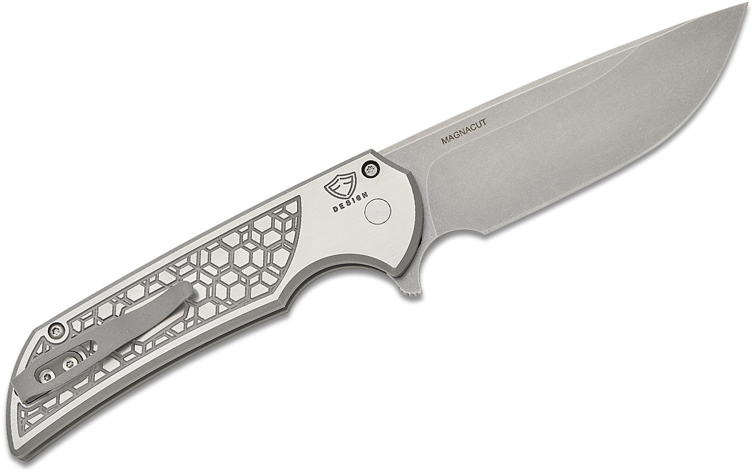Pro-Tech/Ferrum Forge Custom Mordax Manual Flipper Knife 3.75" CPM ...