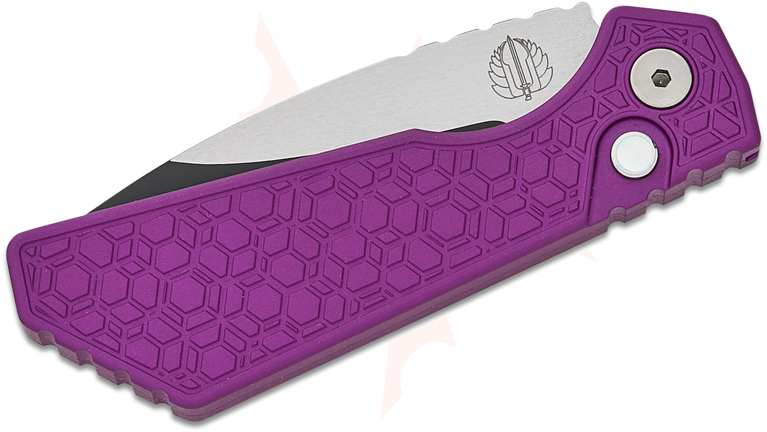 Pro-Tech Strider Custom PT& AUTO Folding Knife 3.05" CPM-MagnaCut Black DLC Two-Tone Drop Point ...