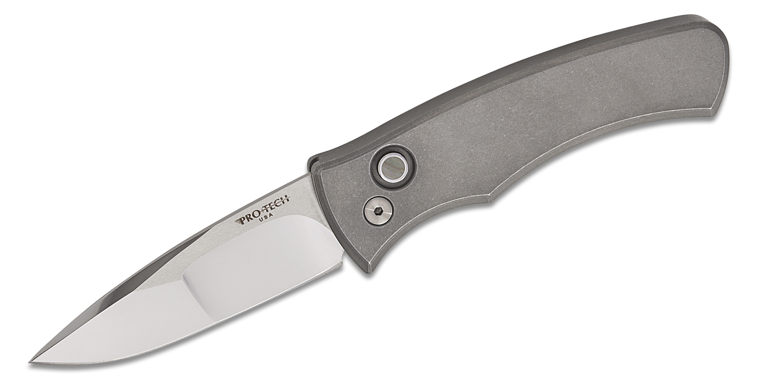 Pro-Tech Custom Duke 2 AUTO Folding Knife 2.625" 154CM Hand Ground ...