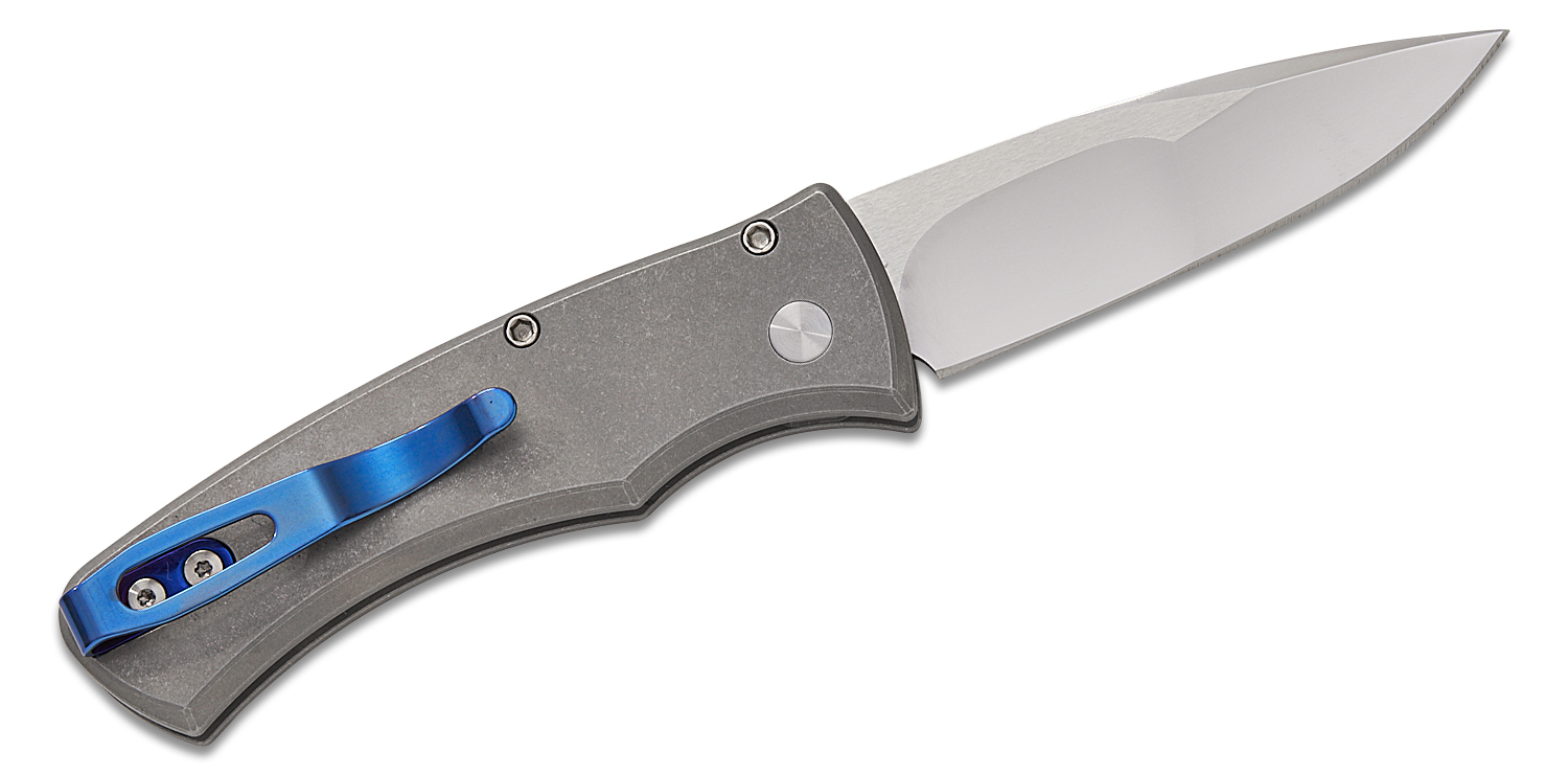 Pro-Tech Custom Duke 2 AUTO Folding Knife 2.625" 154CM Hand Ground ...