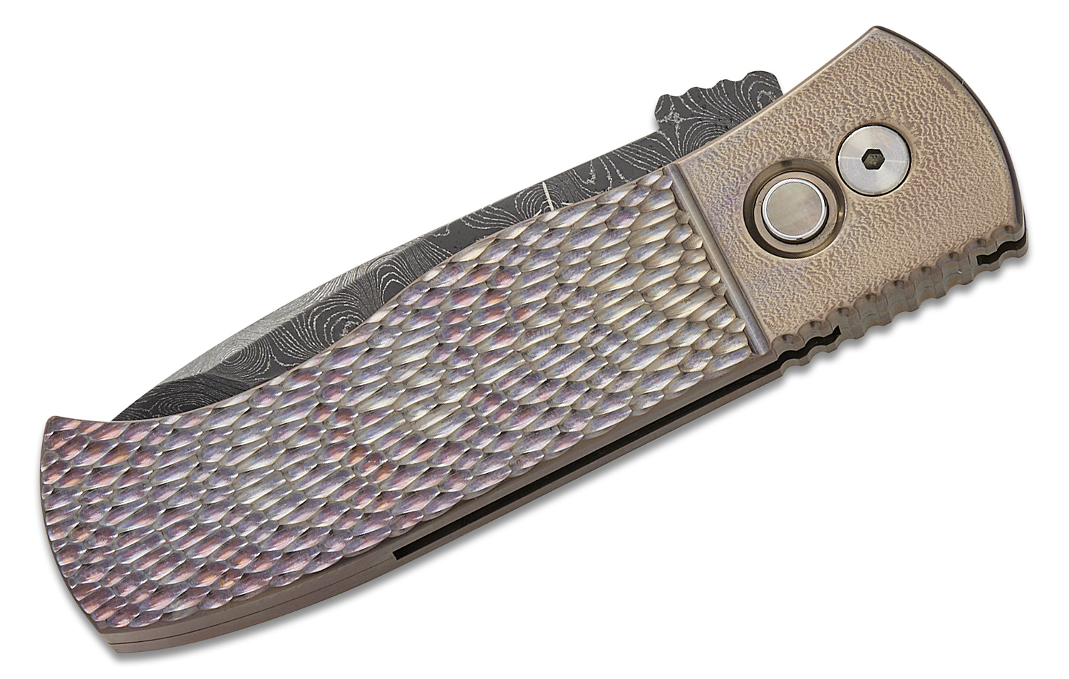 Pro-Tech Custom Emerson CQC7 AUTO Folding Knife 3.25" Nichols Stainless ...