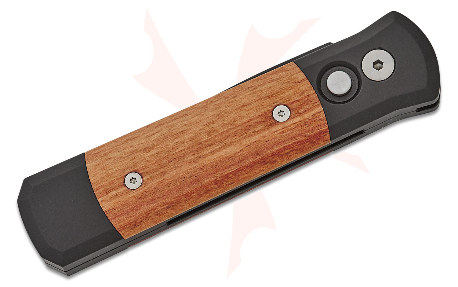 Pro-Tech 707 Godson AUTO Folding Knife 3.15" 154CM Black DLC Plain ...