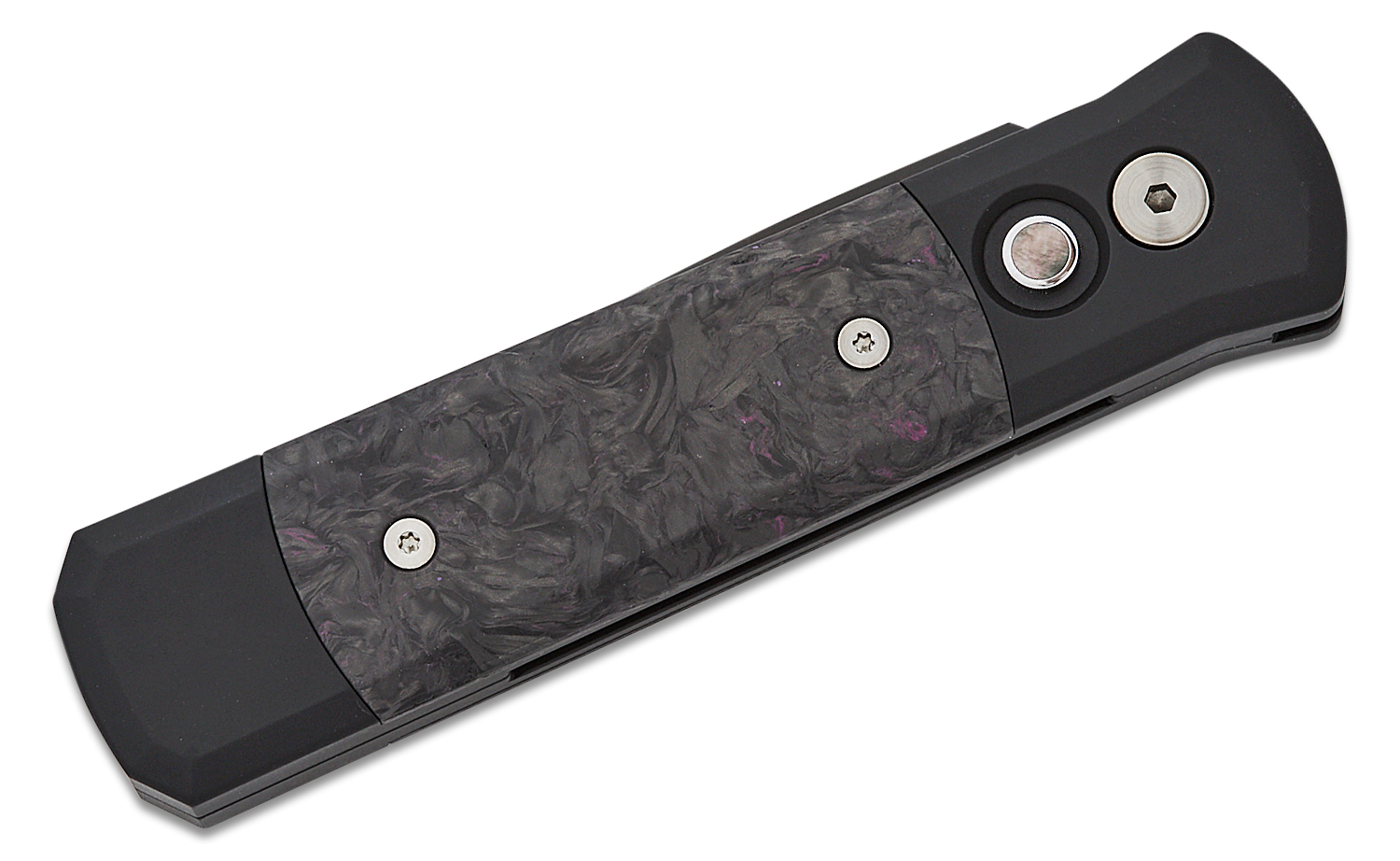 Pro-Tech 7FC32 Godson AUTO Folding Knife 3.15" 154CM Black DLC Plain ...