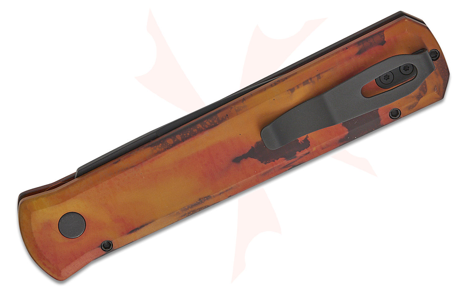 Pro-Tech 921-DF2 Godfather AUTO Folding Knife 4" 154CM Black DLC Plain ...
