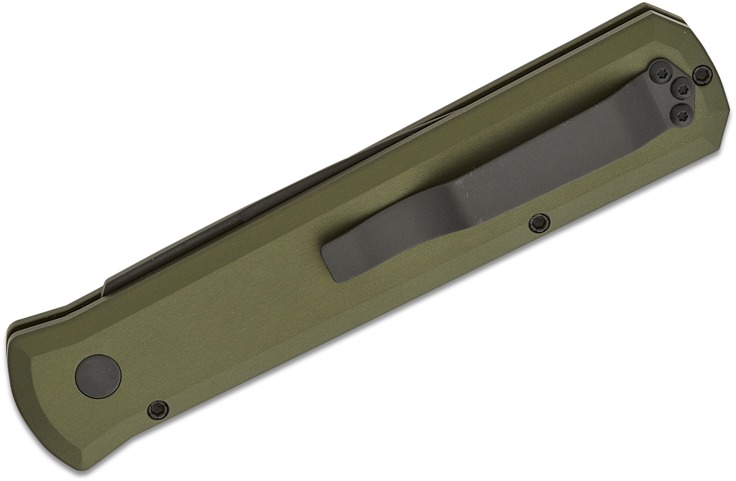 Pro-Tech 921 Godfather AUTO Folding Knife 4" 154CM Black DLC Plain ...