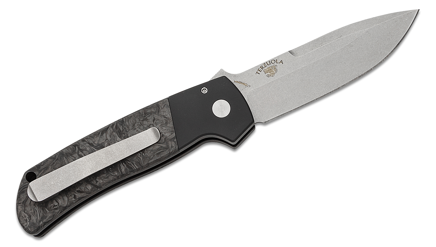 Pro-Tech Bob Terzuola ATCF AUTO Folding Knife 3.5" CPM-MagnaCut ...