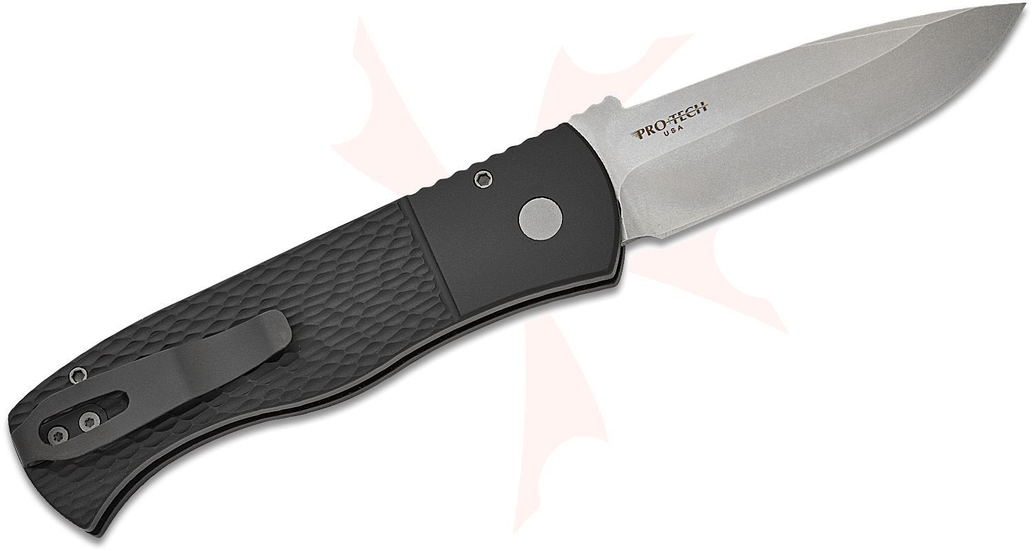 Pro-Tech Emerson CQC7A AUTO Folding Knife 3.25" CPM-20CV Stonewashed ...