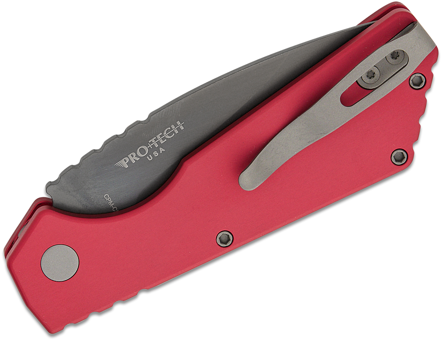 Pro-Tech Strider PT& AUTO Folding Knife 3.05" CPM-CruWear Smokey Gray ...