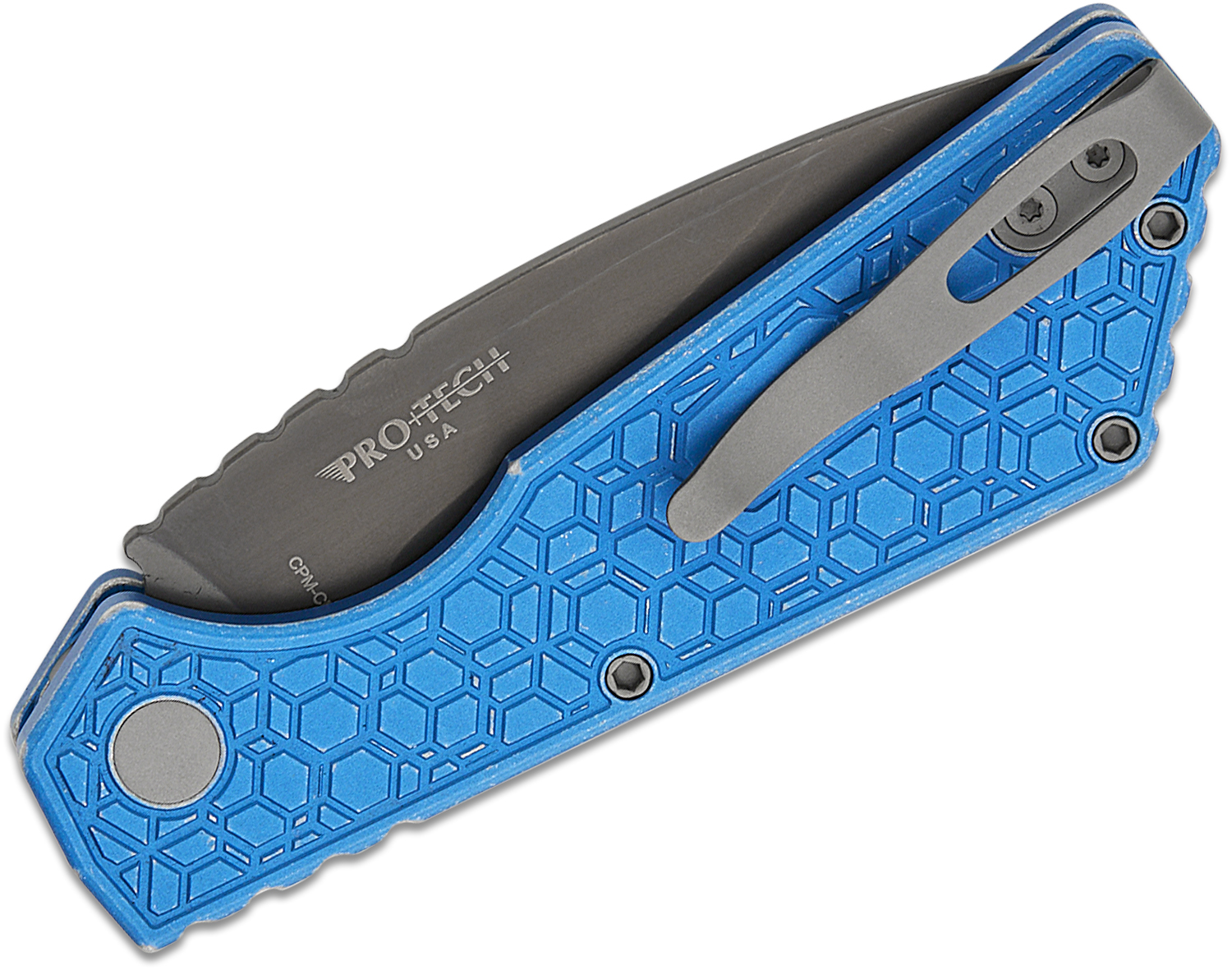 Pro-Tech Strider PT& AUTO Folding Knife 3.05" CPM-CruWear Smokey Gray ...