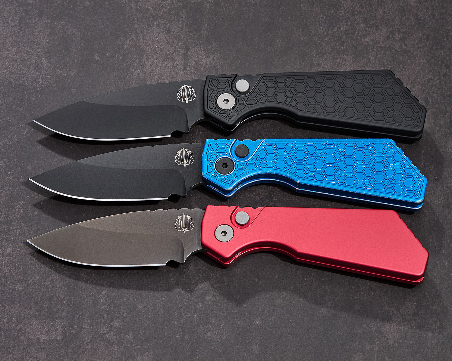 Pro-Tech Strider PT& AUTO Folding Knife 3.05" CPM-CruWear Black DLC ...