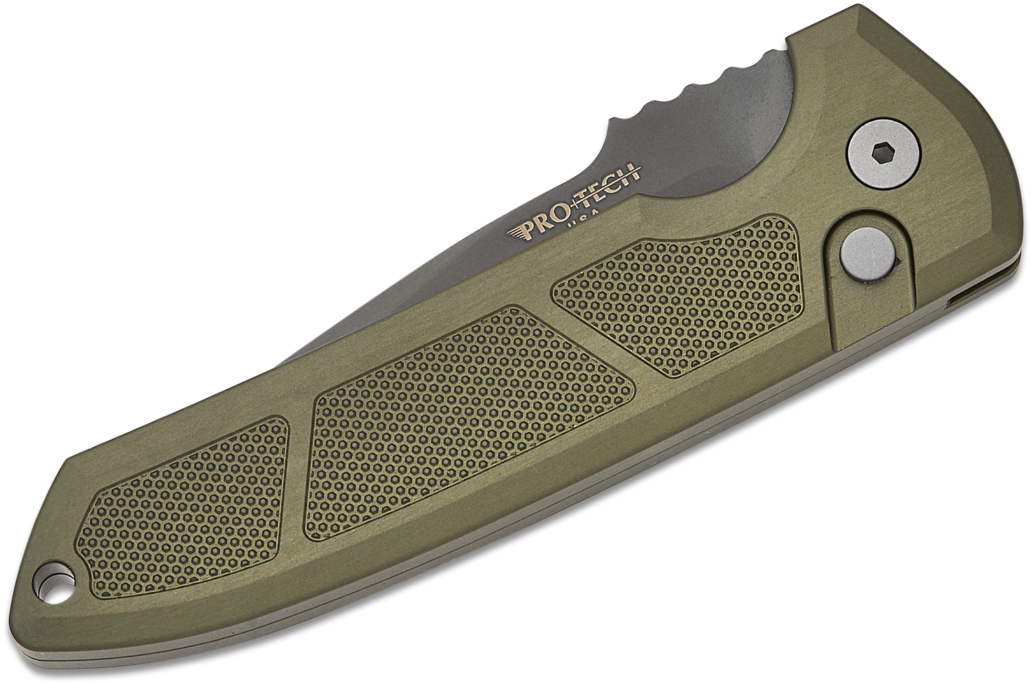 Pro-Tech LG327 Les George Rockeye AUTO Folding Knife 3.375" CPM-D2 ...