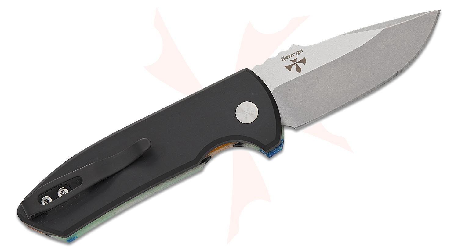 Pro-Tech Les George SBR Short Bladed Rockeye AUTO Folding Knife 2.5 ...