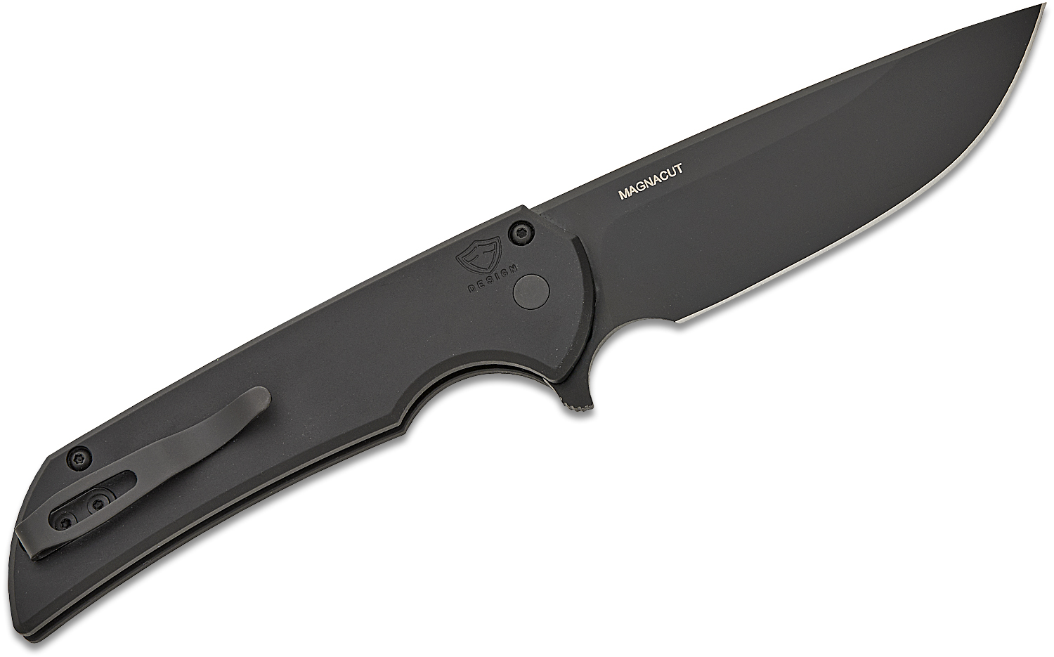 Pro-Tech/Ferrum Forge Mordax Manual Button Lock Flipper Knife 3.75" CPM ...