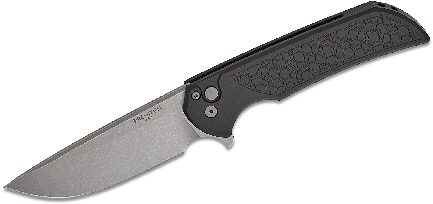 Pro-Tech/Ferrum Forge Mordax Manual Flipper Knife 3.75" CPM-MagnaCut ...
