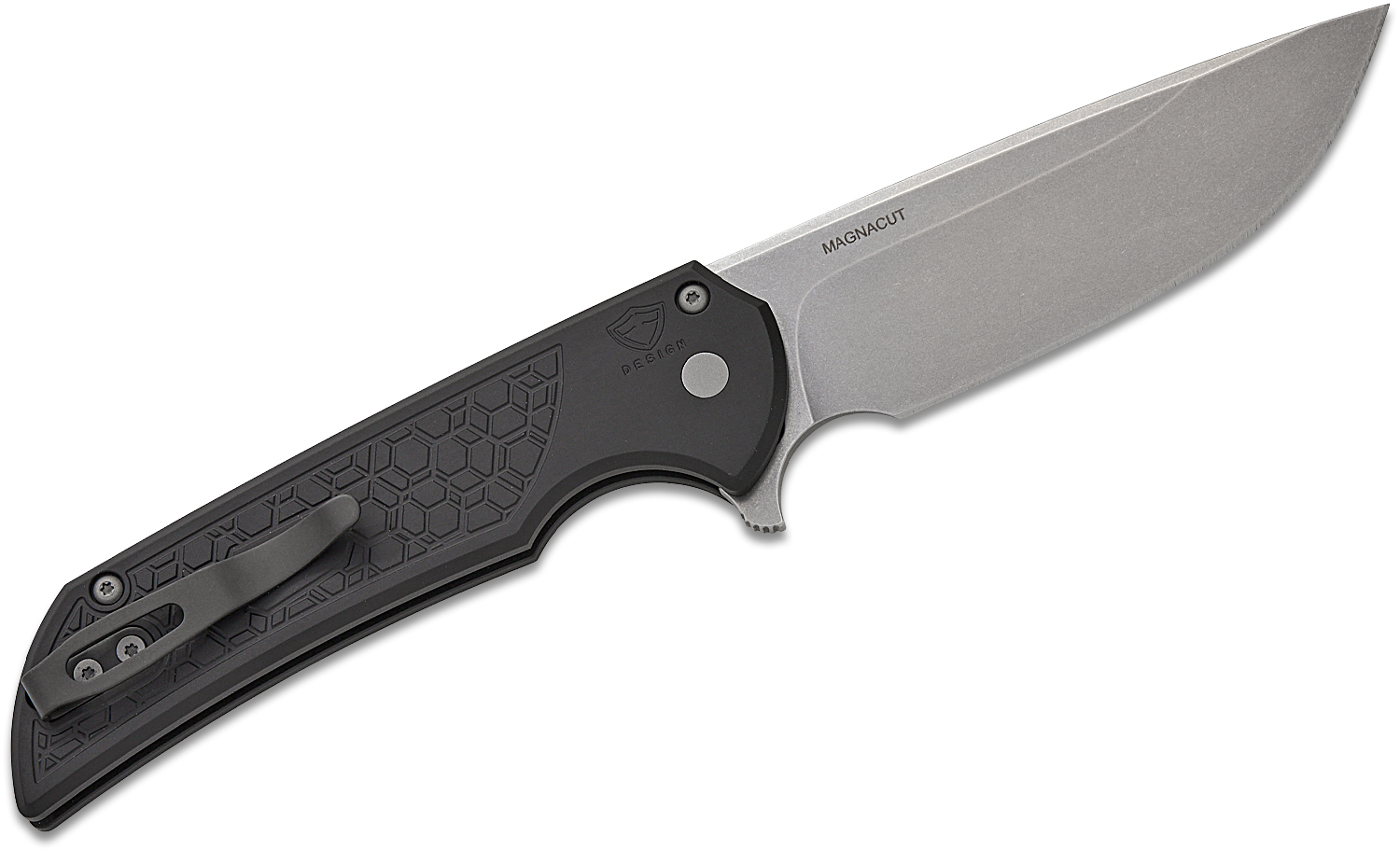 Pro-Tech/Ferrum Forge Mordax Manual Flipper Knife 3.75" CPM-MagnaCut ...