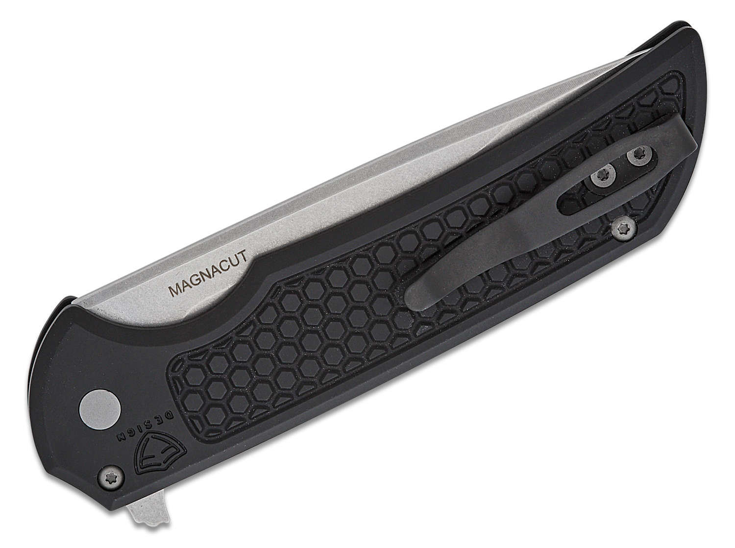 Pro-Tech/Ferrum Forge Mordax Manual Flipper Knife 3.75" CPM-MagnaCut ...