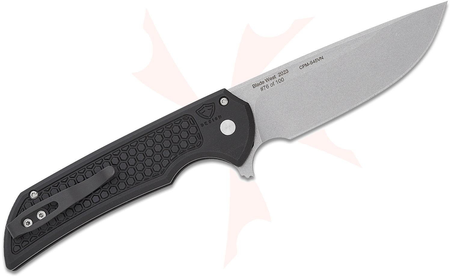 Pro-Tech/Ferrum Forge BLADE Show West 2023 Mordax Manual Flipper Knife ...