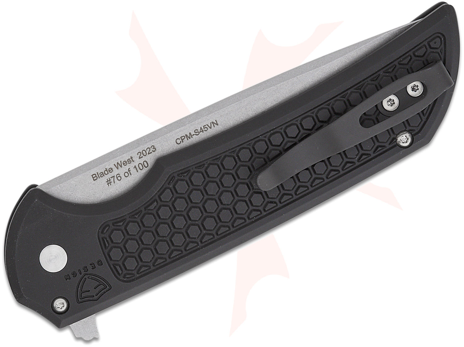 Pro-Tech/Ferrum Forge BLADE Show West 2023 Mordax Manual Flipper Knife ...