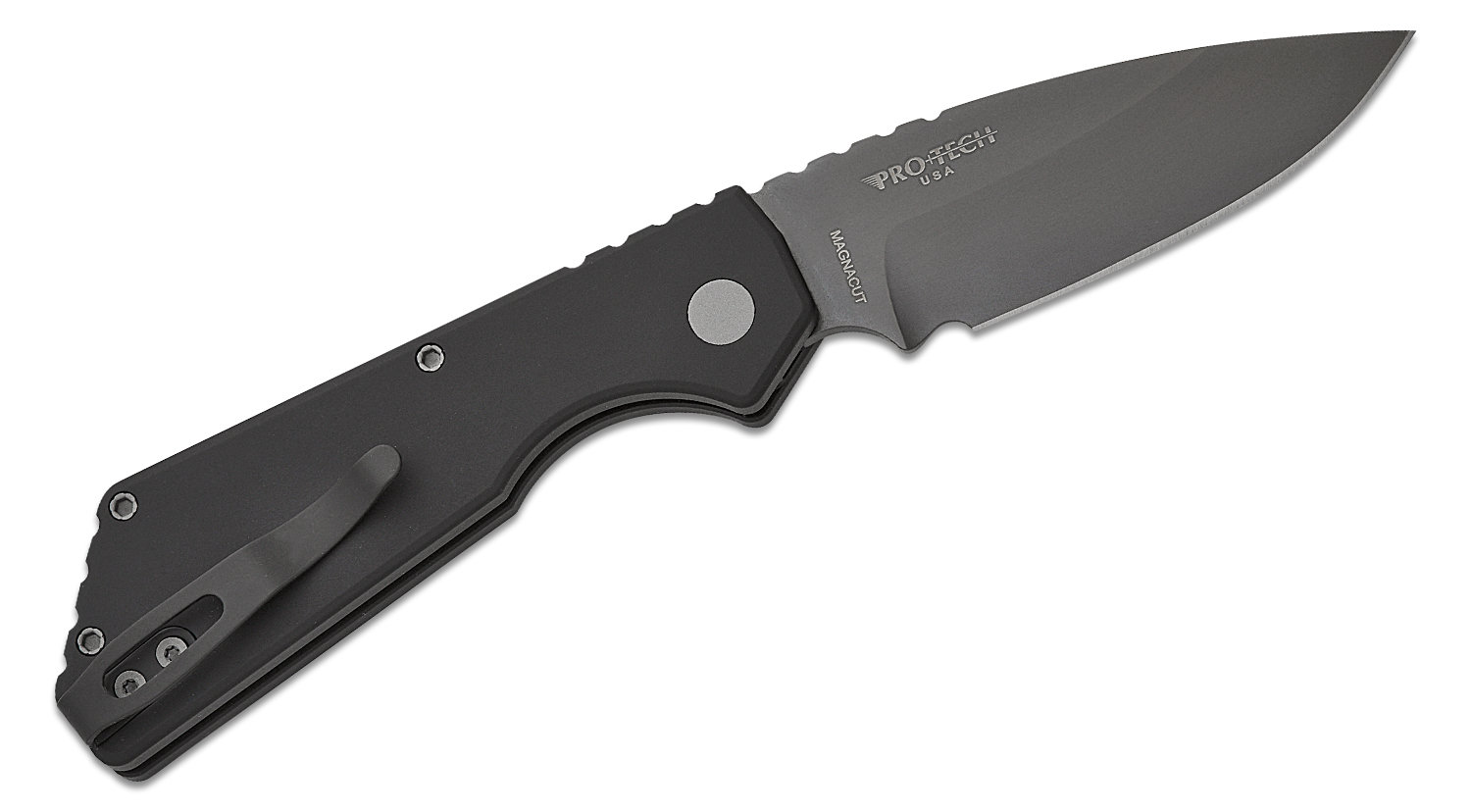 Pro-Tech Strider PT221 PT& AUTO Folding Knife 3.05" CPM-MagnaCut Smokey ...